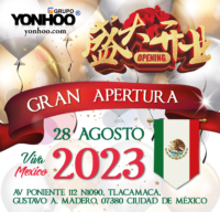 YONHOO Mexico Grand Opening - Grupo Yonhoo